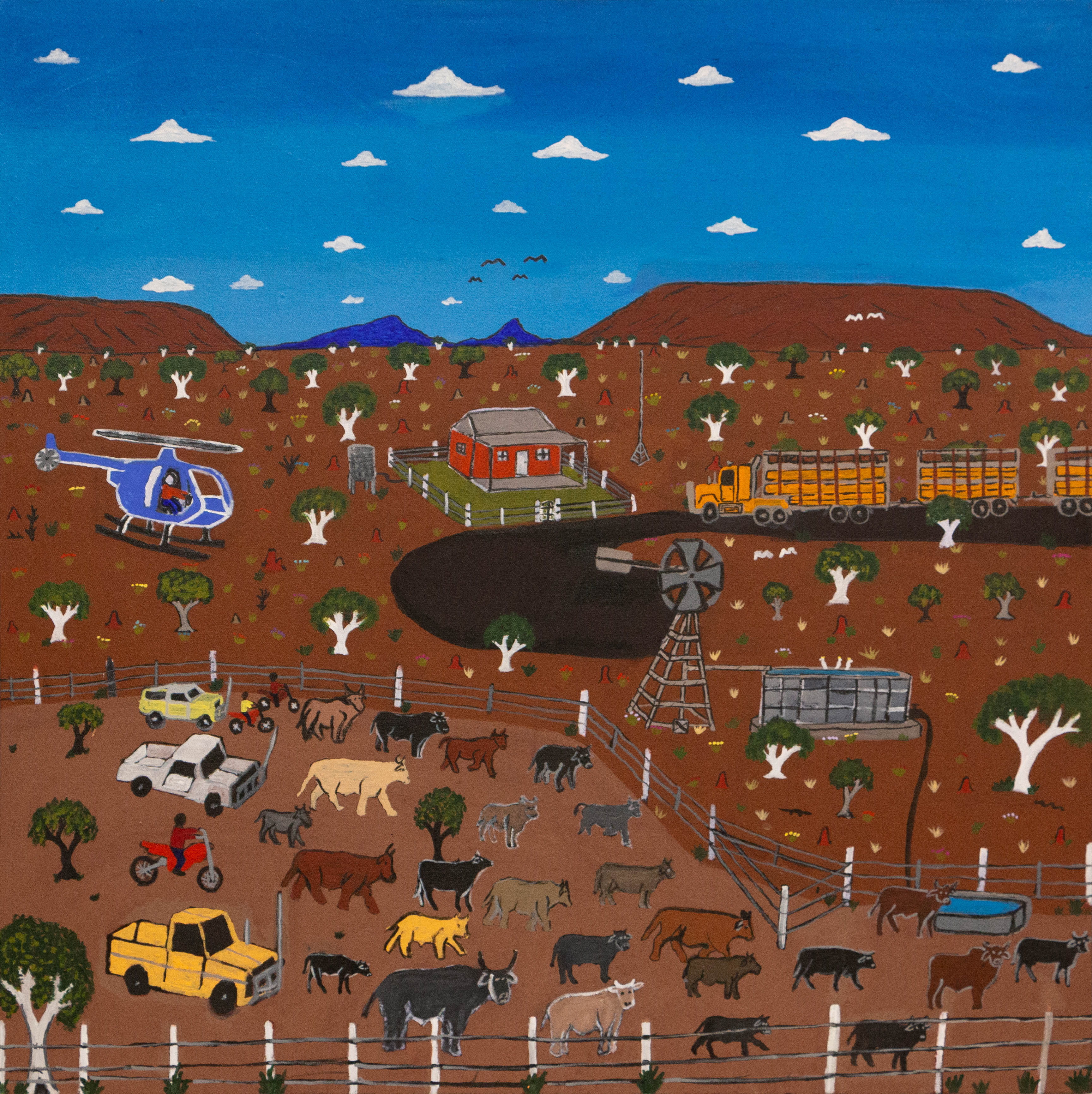 Harris Lewis – Artists of the Barkly