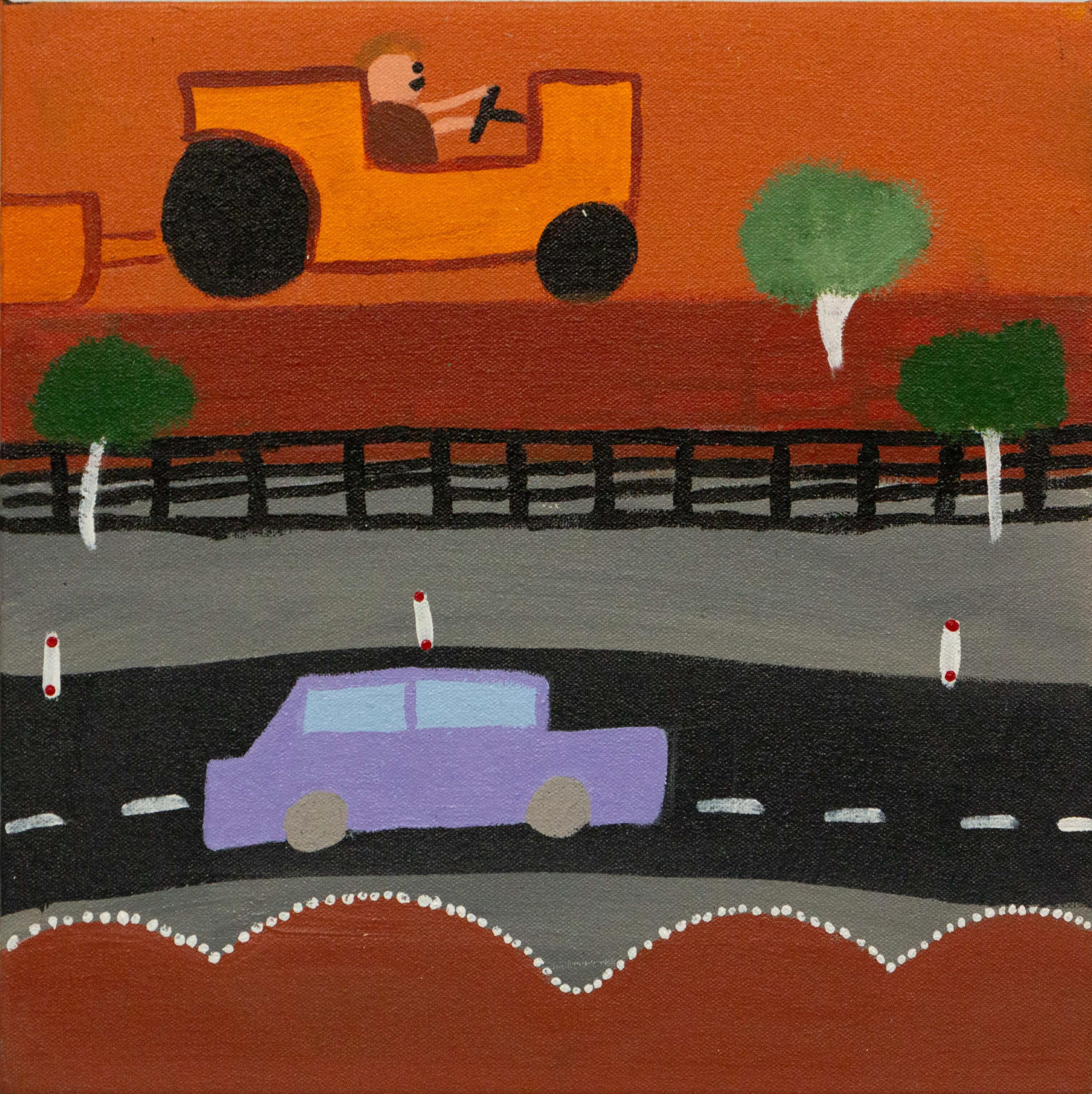 Alroy Downs, 30x30cm – Artists of the Barkly